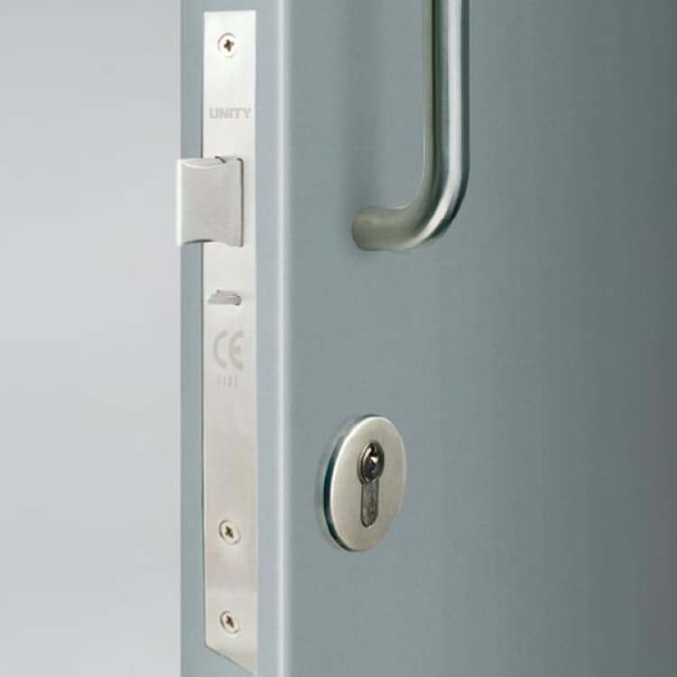 Night latch mortise lock anti-thrust with escape function ML107209